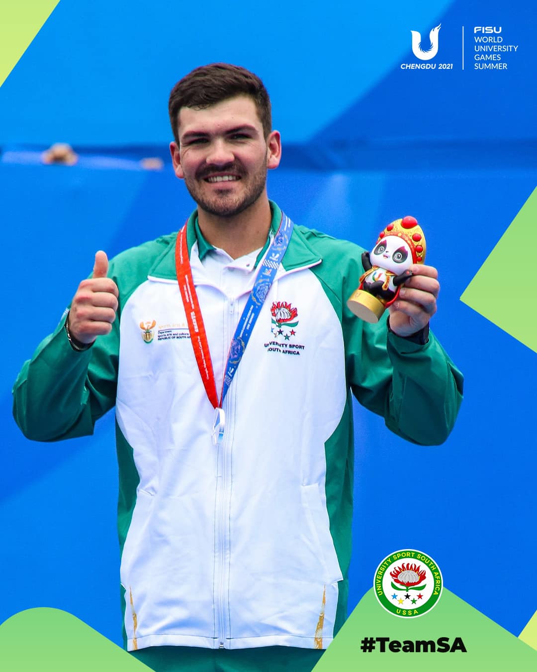De Klerk Secures Silver Medal for Team South Africa at World University ...
