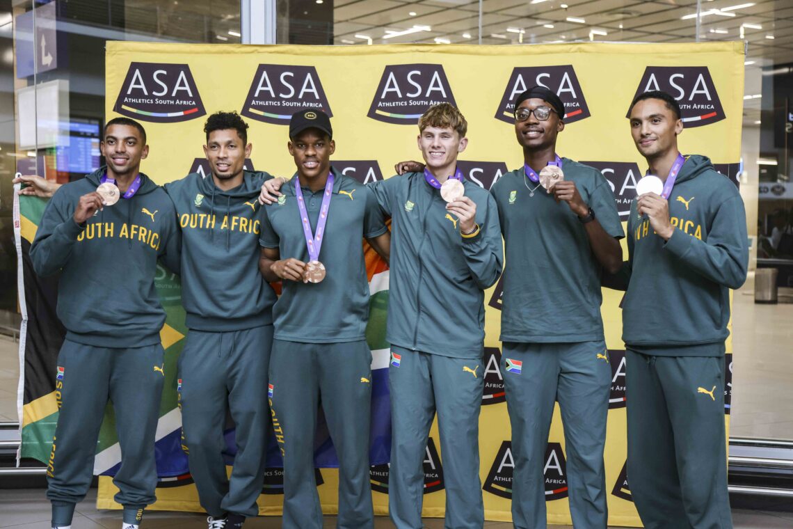 SA Athletics team return home from World Championships - South Africa ...
